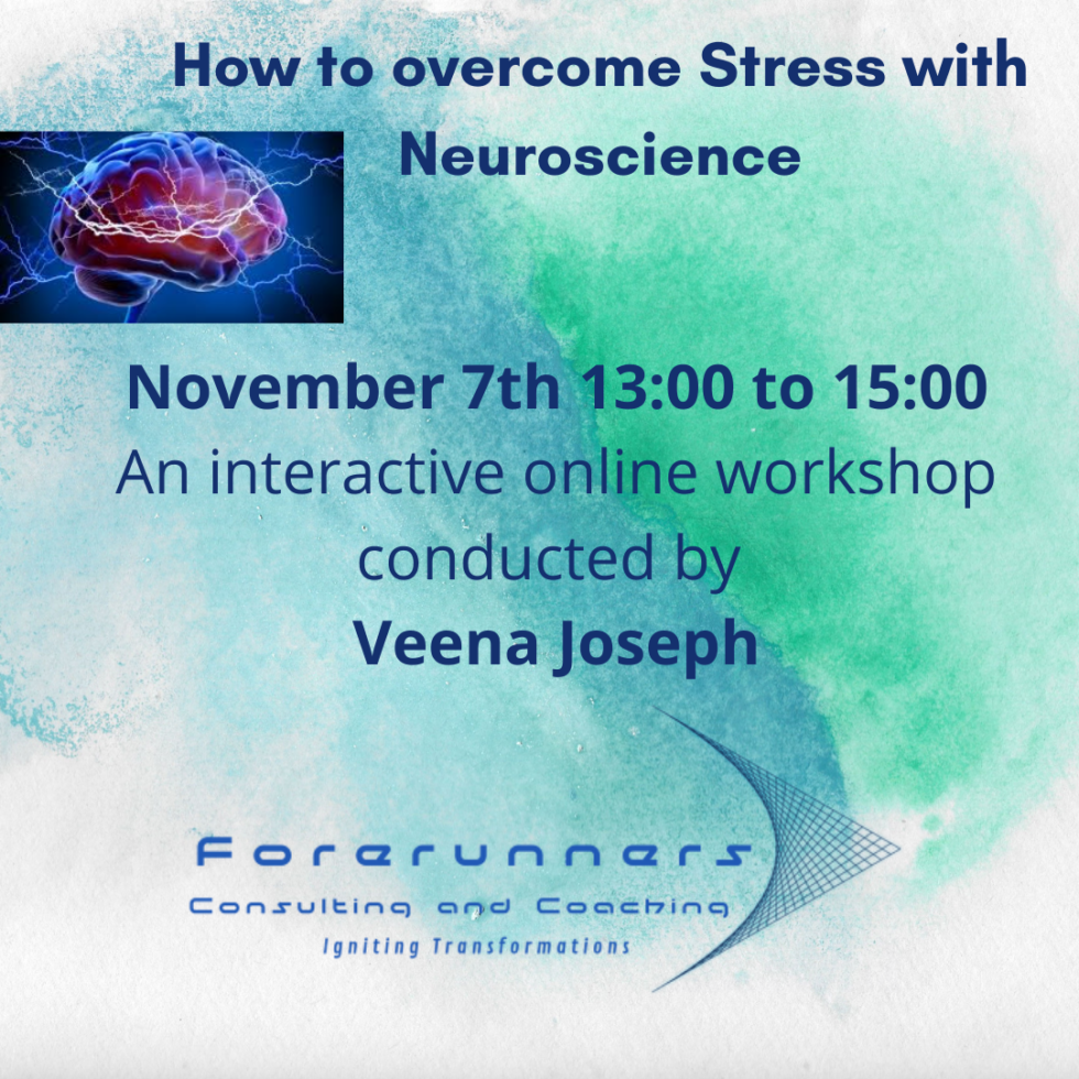 Upcoming Event : How to overcome Stress with Neuroscience | Forerunners ...